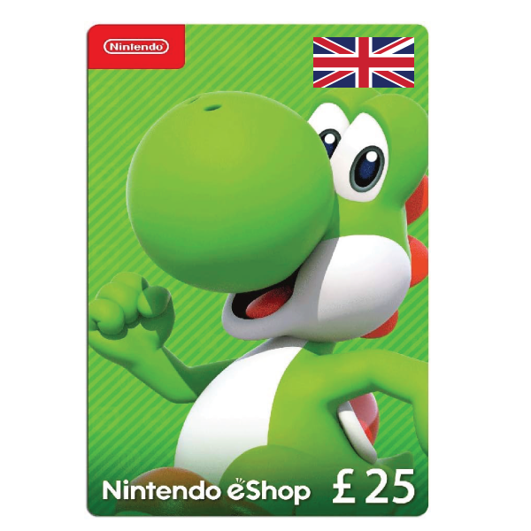 Nintendo eShop 25 GBP - UK Store - TECH HAUZ